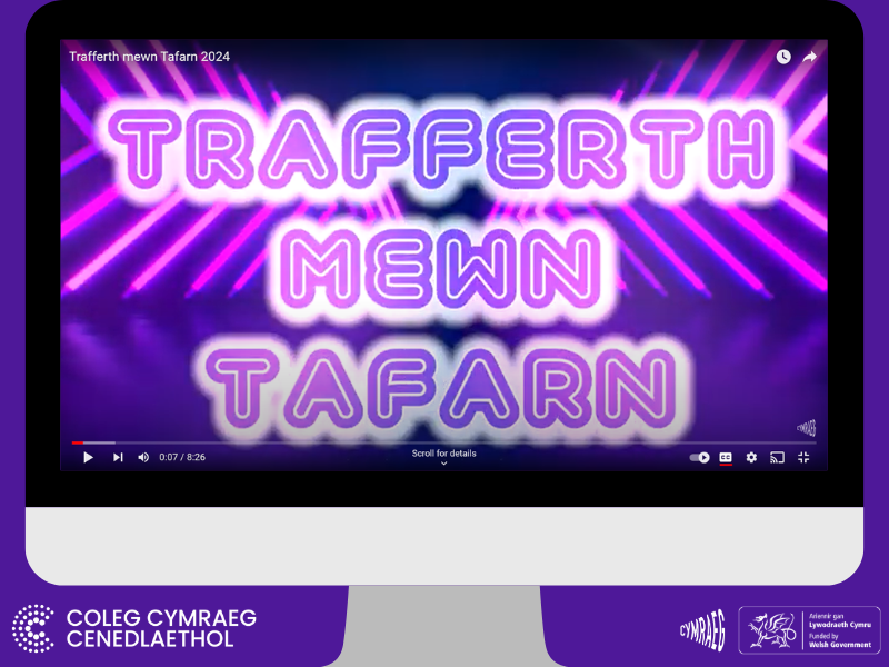 Trafferth mewn Tafarn 2024 | Coleg Cymraeg Cenedlaethol