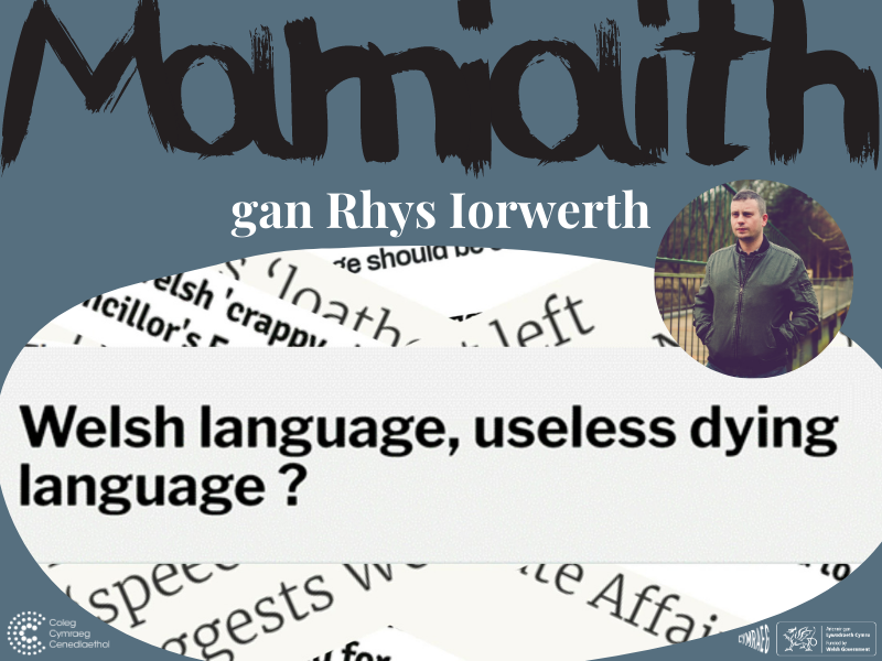 Mamiaith gan Rhys Iorwerth | Coleg Cymraeg Cenedlaethol